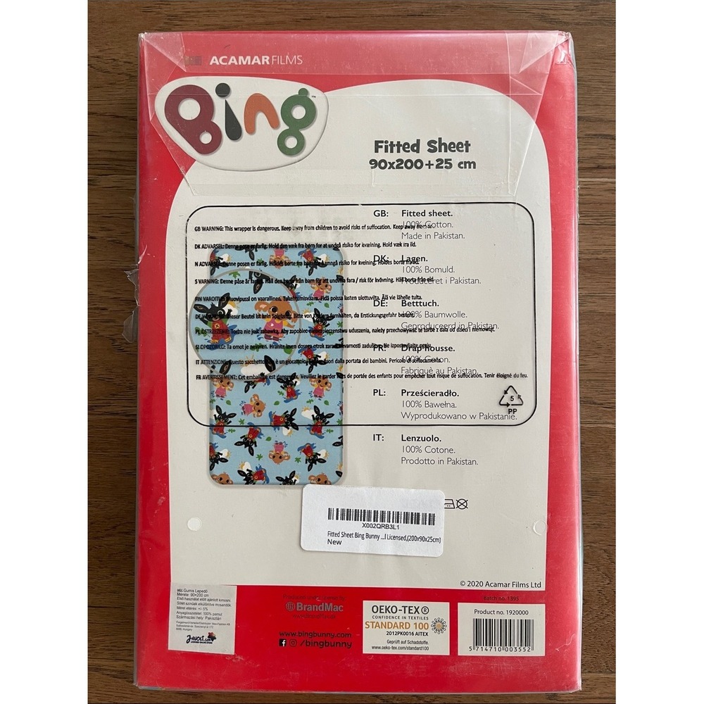 BrandMac | Other | Bing Bunny Childrens Cotton Fitted Sheet New | Poshmark